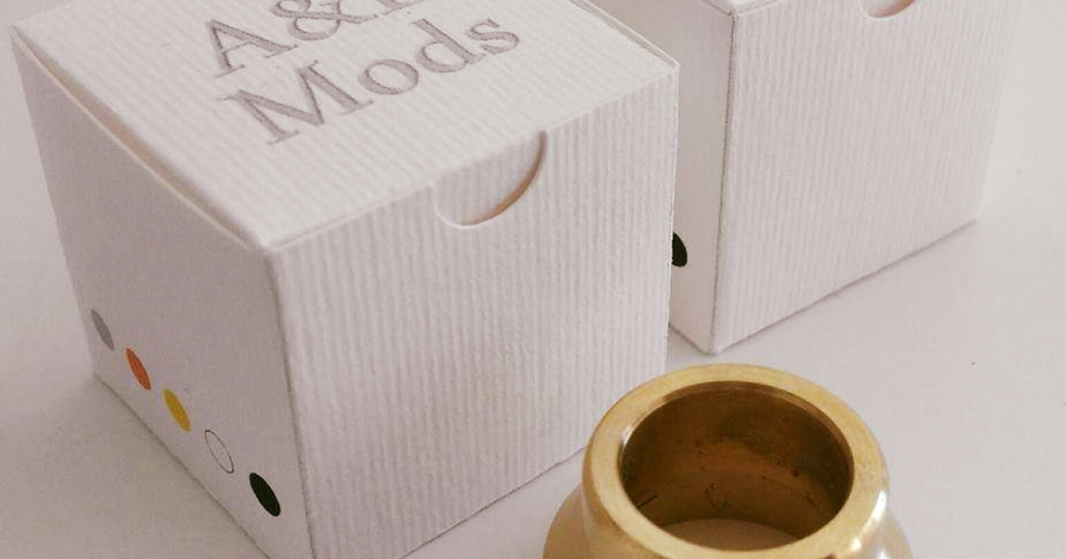 A & D MODS Chubby Goon 22mm brass ottone