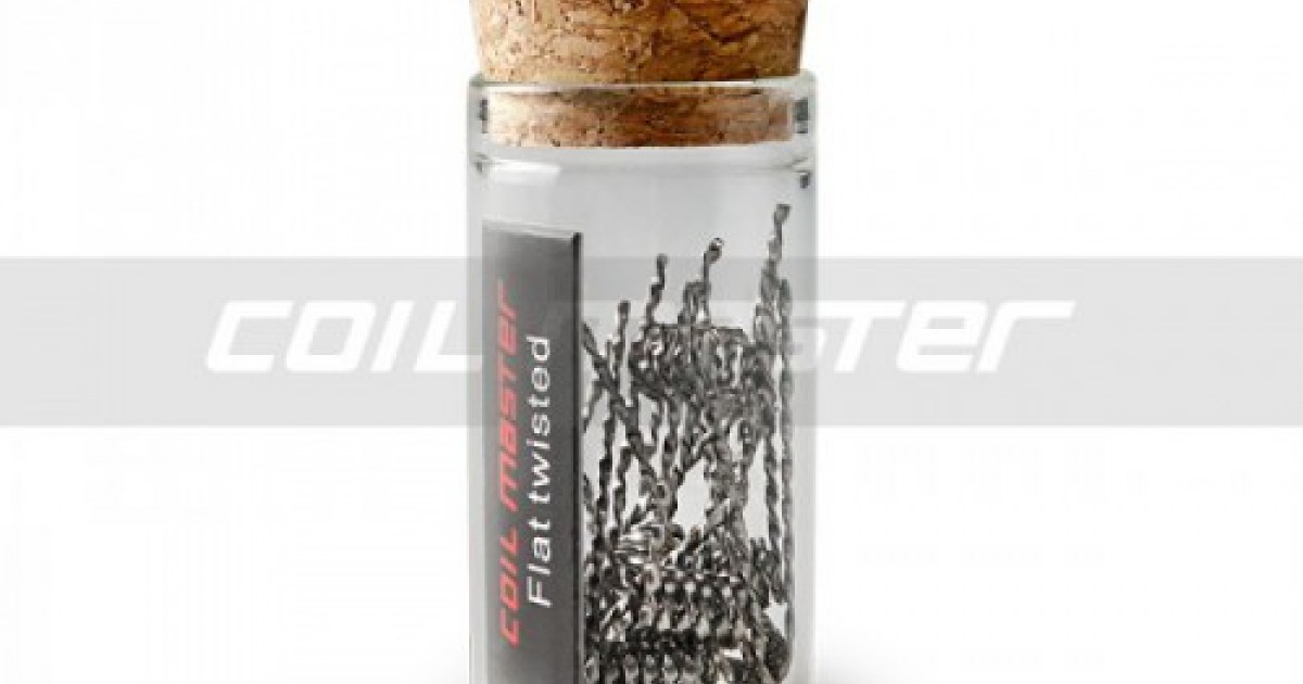Coil Master Premium Pre-Build Flat Twisted Coil